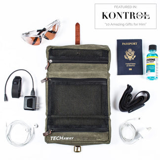 TechAway Travel Roll Multiple Colors | Device or Tablet Storage Pouch ...