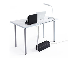 Large Cable Cubby in Black | Best Cord Management Organization – Great ...