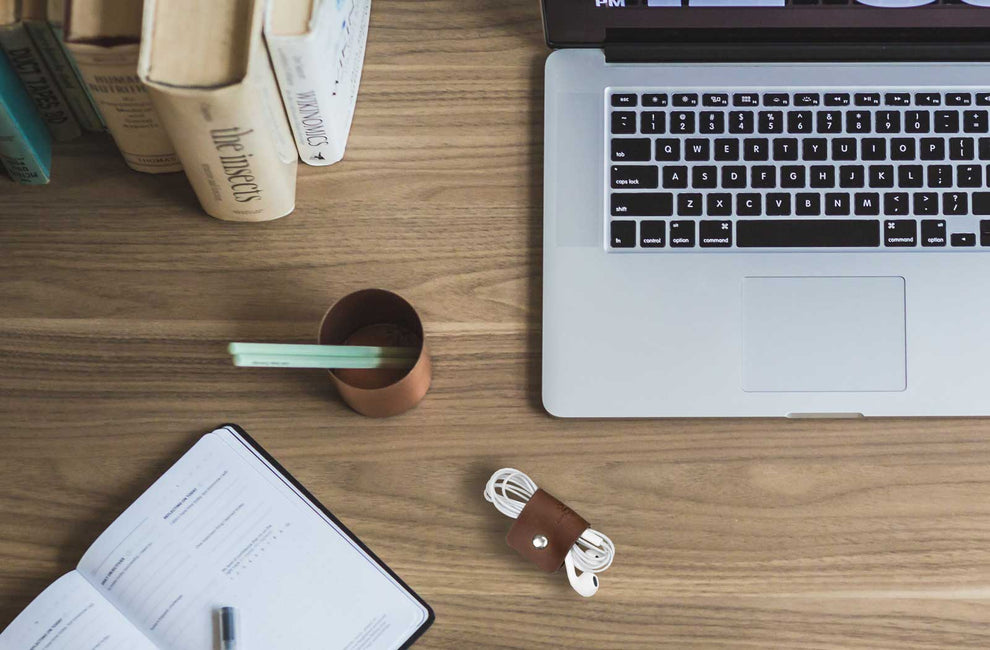 Genuine Leather Cord Snaps - Set of 4 | Great Useful Stuff