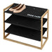 Bamboo & Canvas "Shoe Park" Shoe Rack | Great Useful Stuff