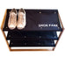 Bamboo & Canvas "Shoe Park" Shoe Rack | Great Useful Stuff